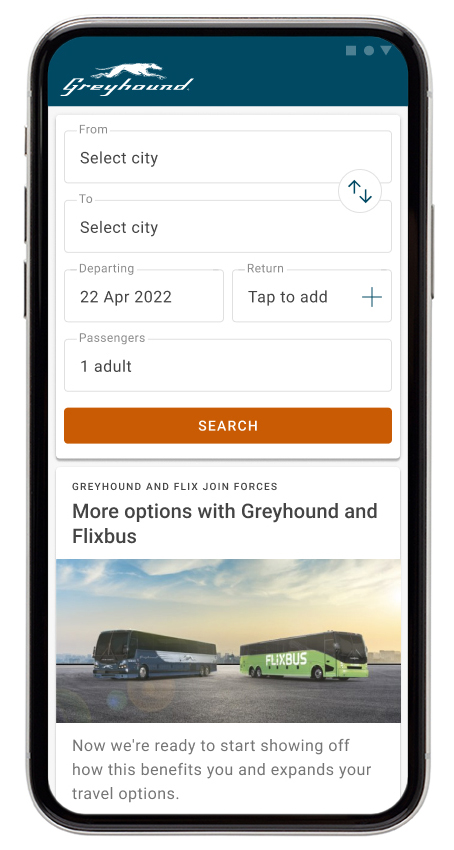 Descarga nuestra App | Greyhound